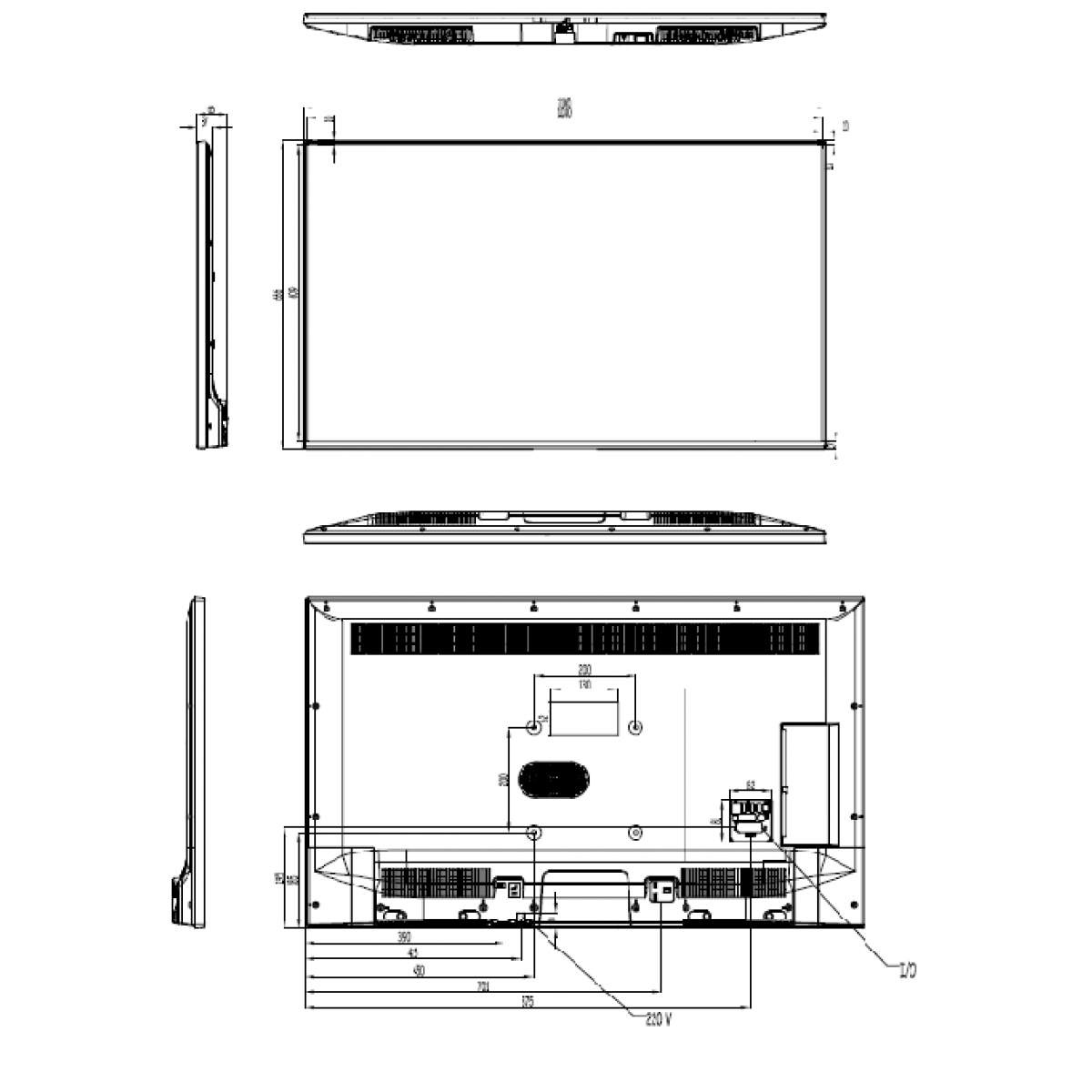 Monitor Profesional Vestel PD SeriesPD49U01