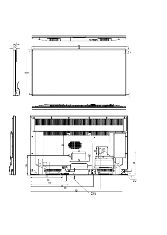 Monitor Profesional Vestel PD Series PD43U01